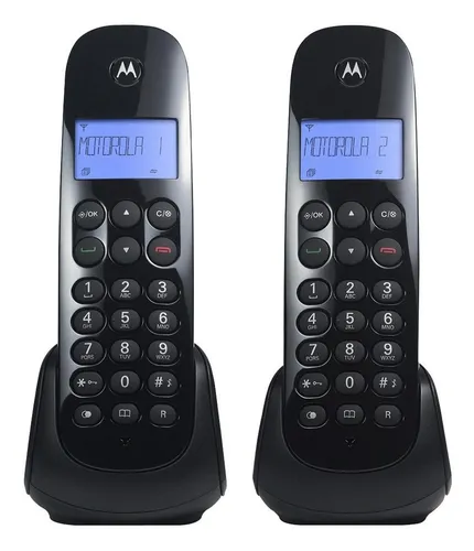 Telefone Motorola Telefone Sem Fio Motorola sem fio - cor preto ... Telefone Motorola Telefone Sem Fio Motorola sem fio - cor preto ...