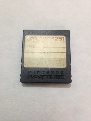 Memory Card 251 Bloques Gamecube Original | MercadoLibre Memory Card 251 Bloques Gamecube Original | MercadoLibre