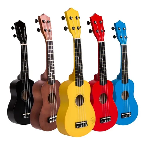 Ukelele Soprano Superior Colores Funda Pua Pack Avanzado Ukelele Soprano Superior Colores Funda Pua Pack Avanzado