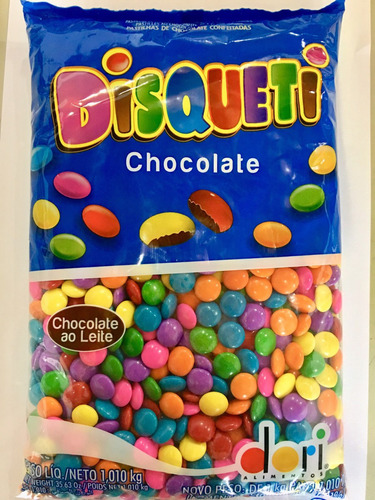 Confete De Chocolate Disqueti - Marca Dori - Pacote 1kg | Mercado Livre Confete De Chocolate Disqueti - Marca Dori - Pacote 1kg | Mercado Livre