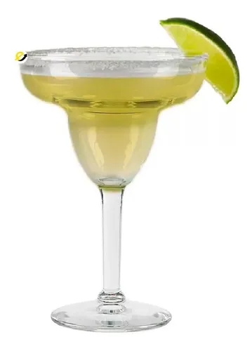 Copa Para Margarita Coctelería En Cristal X 6 Unidades Color