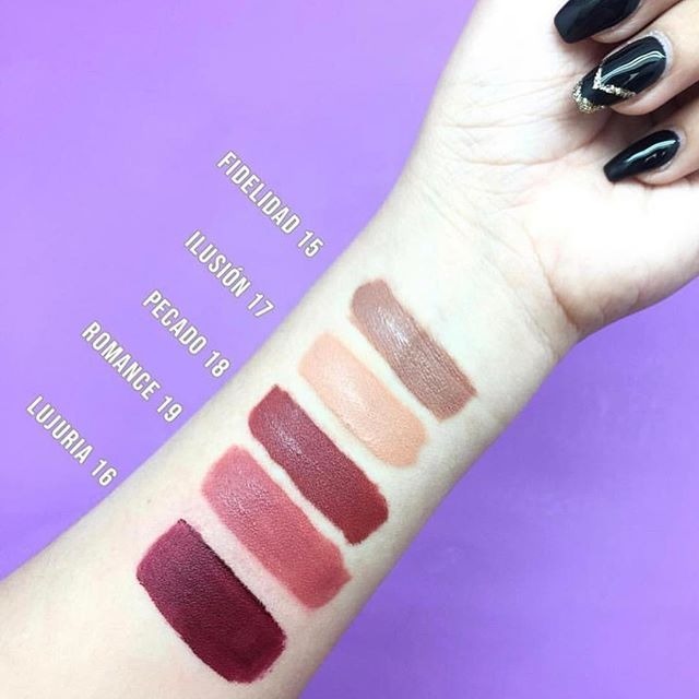 Labial Tinta Mate Bissú 10 Piezas A Elegir Colores Mayor Mercado Libre