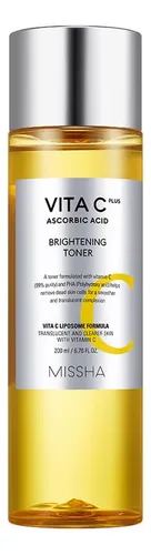 Tónico Facial Missha Vita C Plus 25% De Vitamina C 200 Ml | Envío gratis