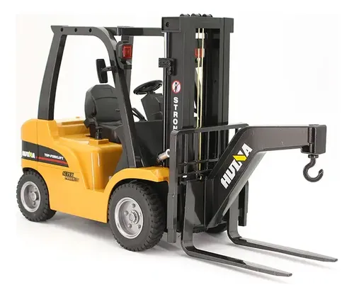 Huina 1576 Grua Horquilla 1:10 Amarillo | Cuotas sin interés