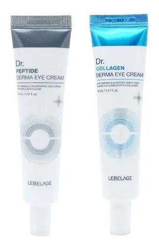 Crema Contorno De Ojos Coreana Peptido Y Colágeno Reparador
