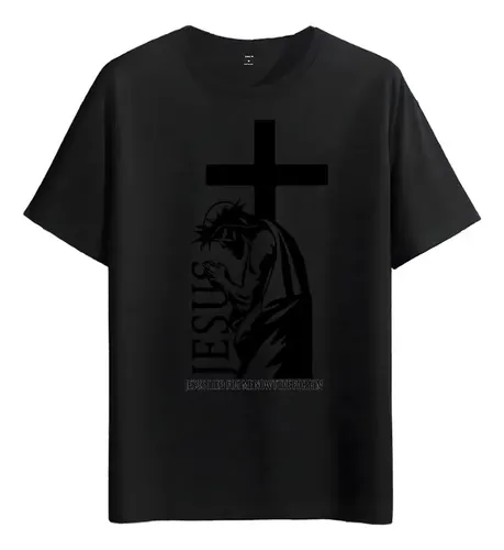 Tshirt Muscle Freaks Jesus Cross Estilo Religioso Cristiana | Meses sin ...