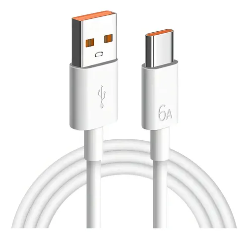 Cable USB X Micro USB-C tipo C CA-127c de 1 m Maketech, color blanco ... Cable USB X Micro USB-C tipo C CA-127c de 1 m Maketech, color blanco ...