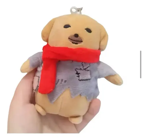 Llavero De Peluche Perro Meme Vagabundo Divertido Viral Marrón | Meses ...