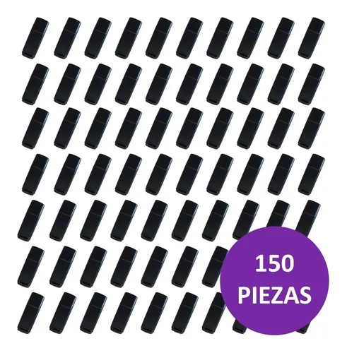 Kit 150 Piezas Memoria Usb Plastico Negro Bulk Suelta 16gb Kit 150 Piezas Memoria Usb Plastico Negro Bulk Suelta 16gb