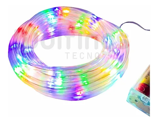 Manguera Led 5 Metros X50 Luces Navideñas Navidad De Colores