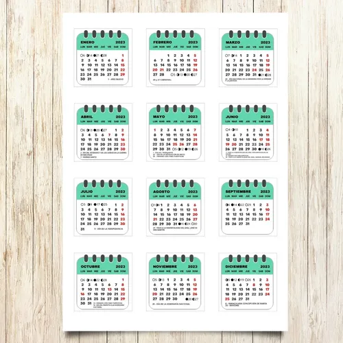 Kit Imprimible Mini Calendario Mignon 2023 Almanaque en venta en por ... Kit Imprimible Mini Calendario Mignon 2023 Almanaque en venta en por ...