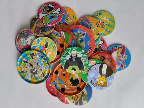 Lote De 19 Tazos The Simpsons Sabritas & Gamesa | 2006 2012 | MercadoLibre