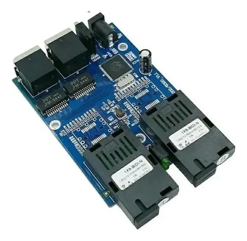 Switch Placa Metro Giga 2f2rj /1000 Conversor De Fibra A B Switch Placa Metro Giga 2f2rj /1000 Conversor De Fibra A B