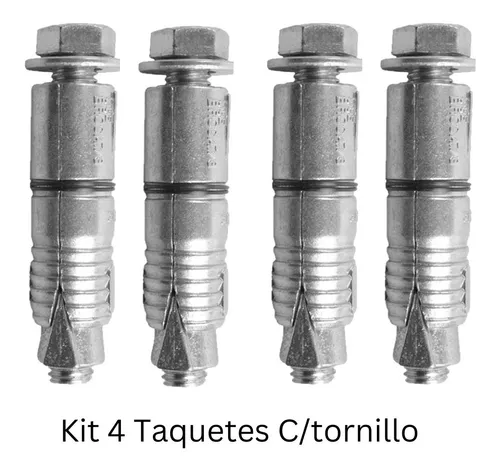Taquete Tipo Z Expansivo C Tornillo 3 8 X 5 8 X 2
