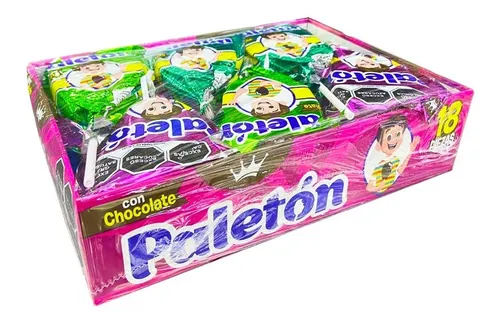 Paleton Corona 18 Pzs Paleta Malvavisco Cubierta Chocolate | MercadoLibre