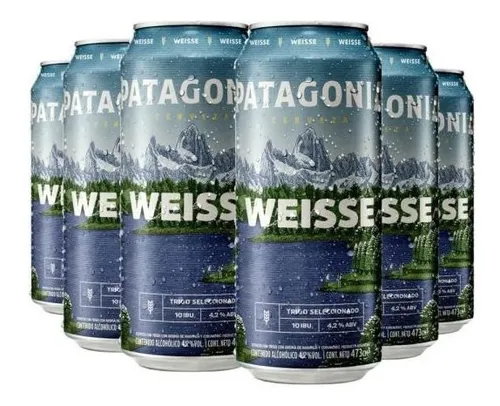 Cerveza Patagonia Weisse Lata 473ml X6 Fullescabio Oferta En Venta En