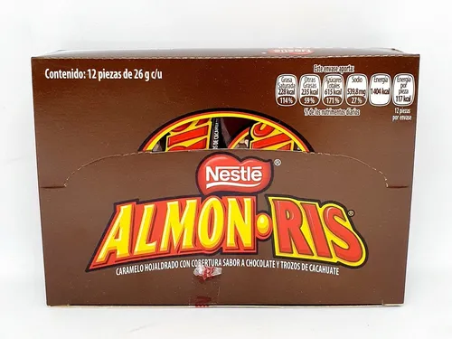 Chocolate Almon Ris 12 Piezas Nestle | Meses sin interés