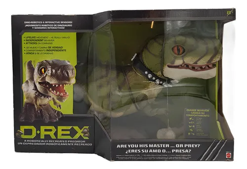 D Rex Dinosaurio Robot Control Remoto Tiranosaurio Rex 2008 | Meses sin interés