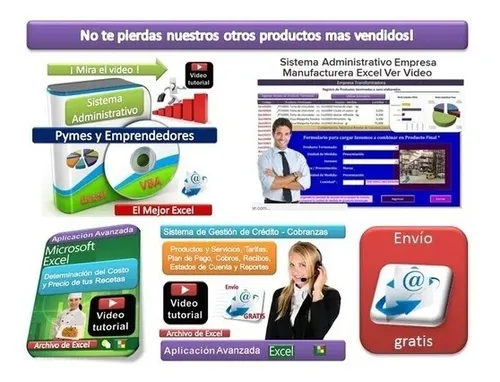 Sistema Administrativo Compras Ventas Inventarios En Excel en venta en ... Sistema Administrativo Compras Ventas Inventarios En Excel en venta en ...