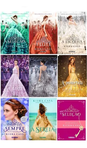 Coleção Completa Série A Seleção 9 Livros Kiera Cass Parcelamento