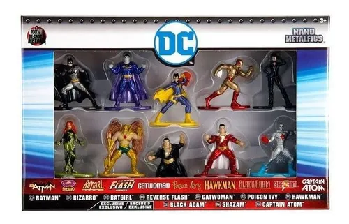 Minifiguras Metálicas Da Dc Comics Mercadolibre