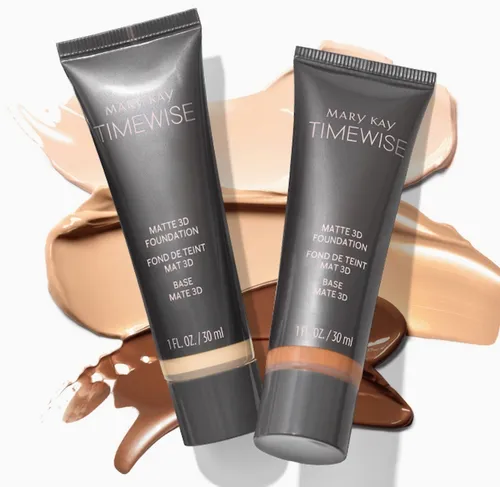 Mary Kay Maquillaje Líquido Timewise 3d Polvo Traslucido Envío Gratis
