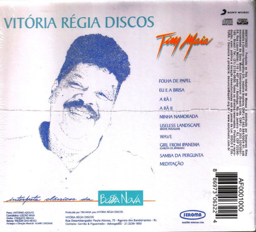 Cd Tim Maia - Interpreta Classicos Da Bossa Nova | Parcelamento sem juros Cd Tim Maia - Interpreta Classicos Da Bossa Nova | Parcelamento sem juros