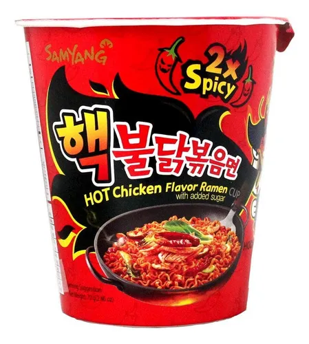 Sopa Instantanea Buldok Roja Hot Ramen Coreana Picosa 70g | MercadoLibre