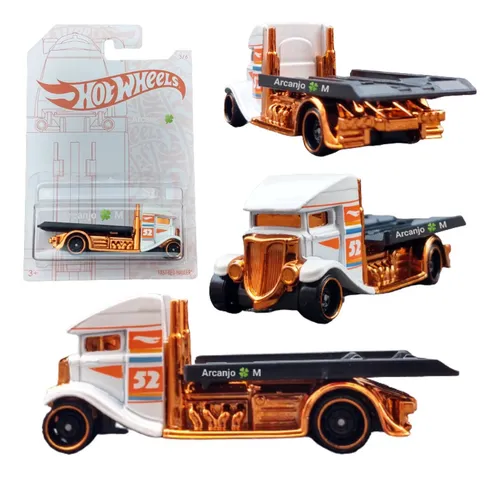Hot Wheels Fast Bed Hauler Caminhão Rampa Guincho Lote 2019 Mercadolivre