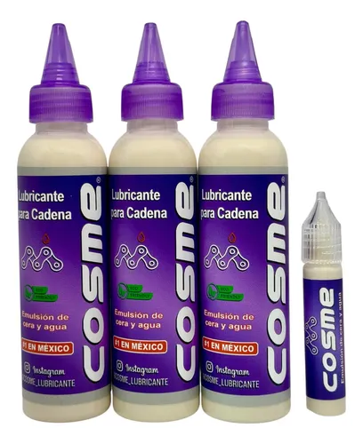 3pack + Mini Lubricante Cosme Cadena Bicicleta Todo Clima | Envío gratis
