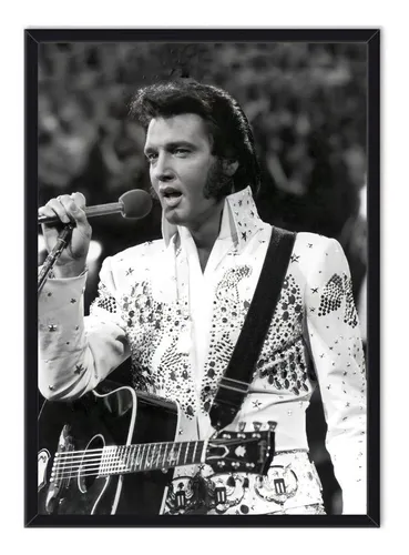 Cuadro Elvis Presley Póster Enmarcado