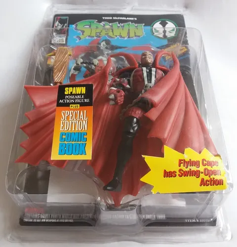 Spawn Series 1 Hamburger Head Variant Mcfarlane Vintage 1994 Spawn Series 1 Hamburger Head Variant Mcfarlane Vintage 1994