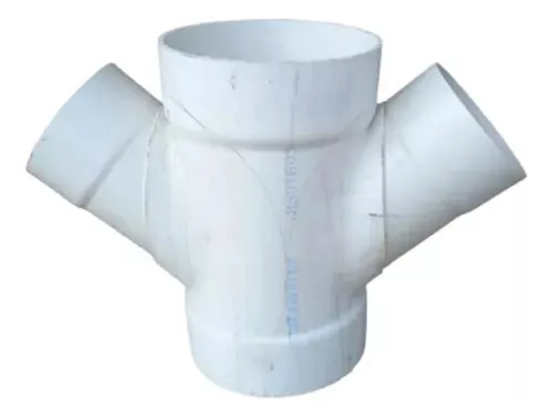 Conexión Yee Doble Reduida Pvc Sanitario 6 A 4 Pulgadas | Envío gratis