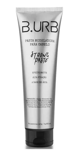 Pomada Para Cabelo Strong Paste Matte Alta Fixação 120g Burb ...