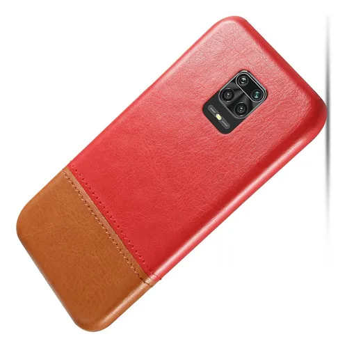 Funda Para Redmi Note 9s Piel Cristal 9d Protector Meses Sin Interés