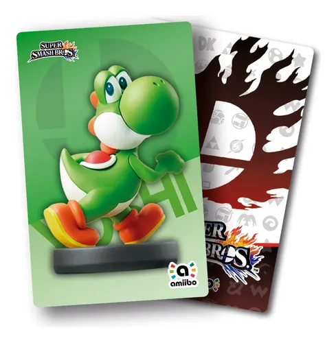 Tarjeta Nfc Amiibo Yoshi - Smash | MercadoLibre