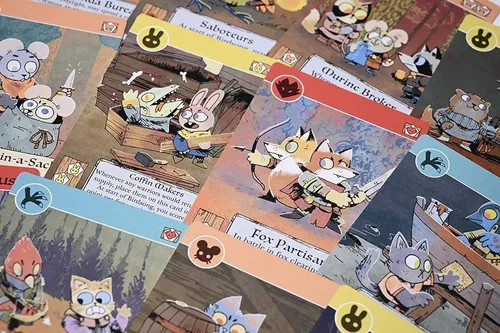 Root: The Exiles And Partisans Deck Expansión P Root Juego | MercadoLibre