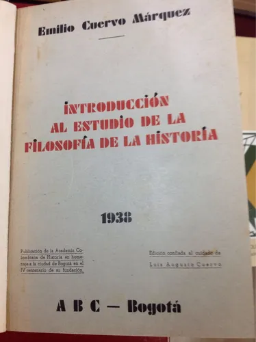 Introducción Al Estudio De La Filosofía De La Historia. en venta en ... Introducción Al Estudio De La Filosofía De La Historia. en venta en ...