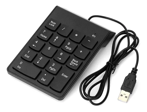 Teclado Numérico Portátil Digital Air Pro Teclas Numéricas 1 Cuotas