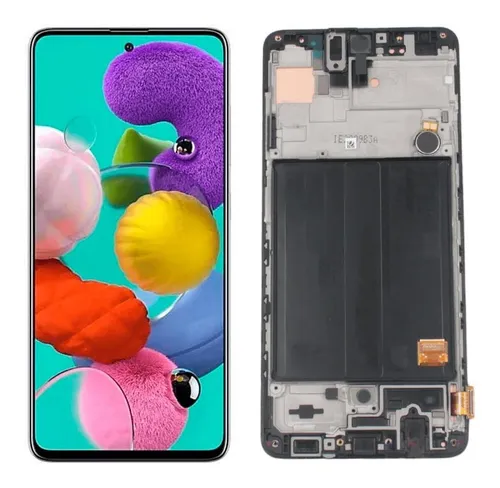 Display Tela Touch Lcd Frontal Para Galaxy A51 Aro Nacional | Frete grátis Display Tela Touch Lcd Frontal Para Galaxy A51 Aro Nacional | Frete grátis