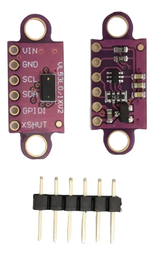 Sensor De Alcance A Laser De Tempo De Voo Vl53l0x 3-5v Tof L ... Sensor De Alcance A Laser De Tempo De Voo Vl53l0x 3-5v Tof L ...