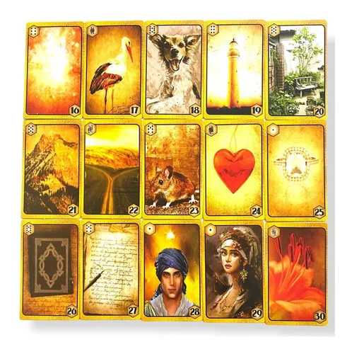 Baralho Tarot Cigano Lenormand Magia Cigana Com 36 Cartas Explore A Emoção Das Apostas Com Jogos