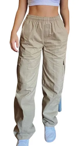 Calça Skatista Cargo Básica Bolso Lateral Boca Larga Unisex Mercadolivre