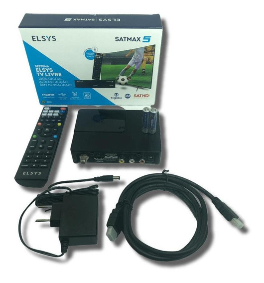Receptor De Tv Via Satelite Elsys Sathd Satmax5 Etrs70 | MercadoLivre 📦 Receptor De Tv Via Satelite Elsys Sathd Satmax5 Etrs70 | MercadoLivre 📦