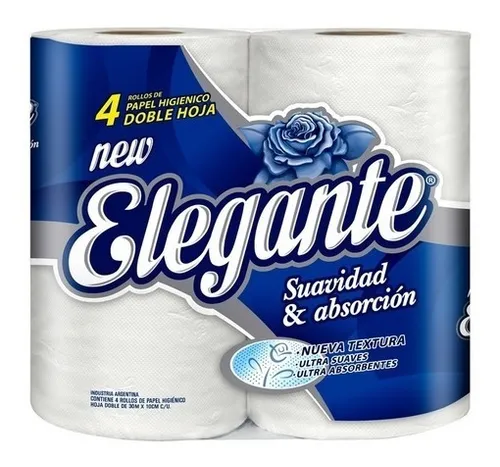 Papel Higienico Premium Elegante Doble Hoja 30 Mts Mercadolibre