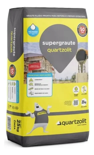 Graute Super Grout Quartzolit (saco 25 Kg) - Weber | MercadoLivre