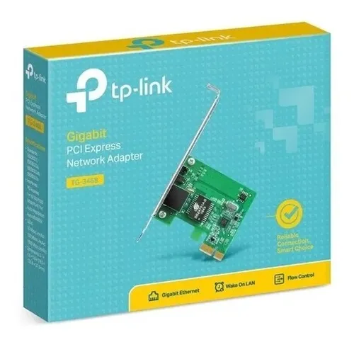 Tarjeta De Red Ethernet Pci Express Tp-link, 10/100/1000mbps Tarjeta De Red Ethernet Pci Express Tp-link, 10/100/1000mbps