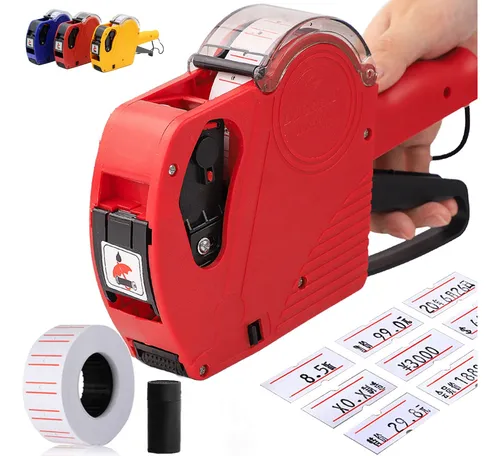 Etiquetadora Manual 8 Dígitos Lote Precio Y Fecha Regalo Mercadolibre