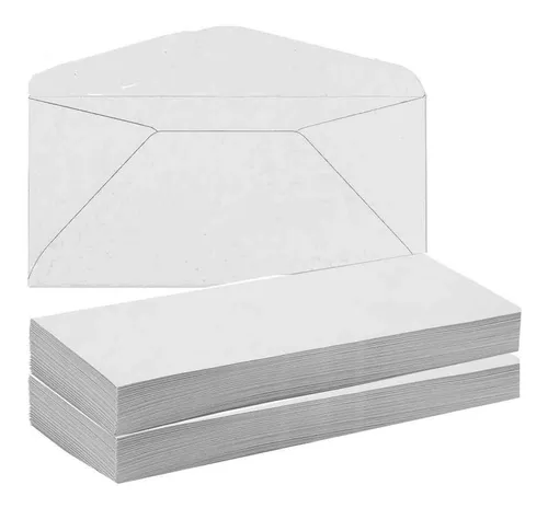 Sobre Carta 1 2 Oficio Pack X500 Unidades Cuotas Sin Interés