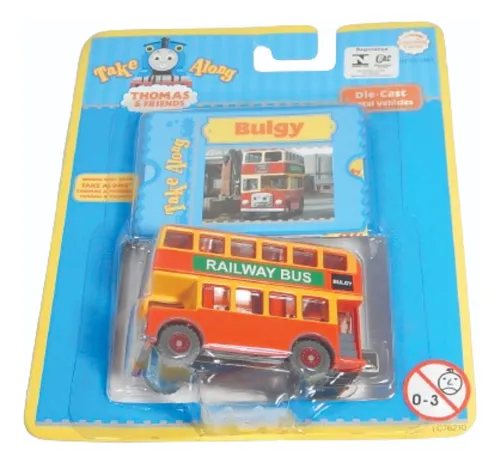 Miniatura Thomas E Seus Amigos - Bulgy - Railway Bus | Parcelamento sem ...